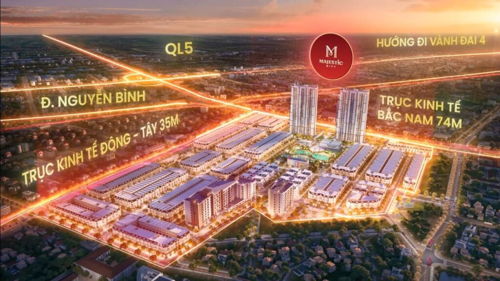 Majestic City Mỹ Hào Hưng Yên - Trực Tiếp Chủ Đầu Tư